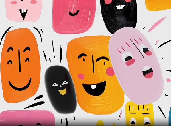 پروژه پریمیر اسلایدشو با صورتک های خنده دار Funny Faces Pack