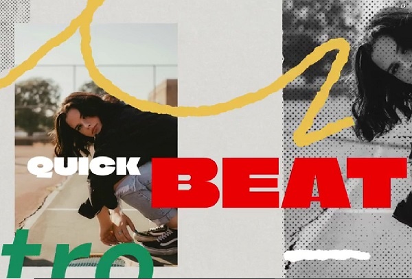 پروژه آماده پریمیر معرفی گرانج Quick Beat Intro