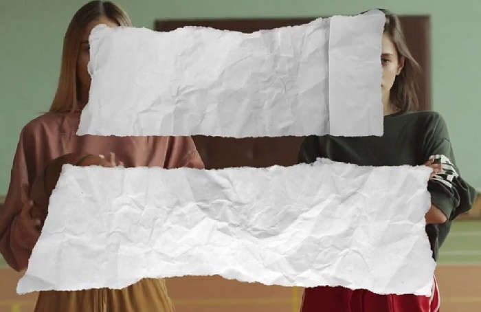 پروژه پریمیر انیمیشن کاغذی با افکت مچاله Crumpled Paper Animation