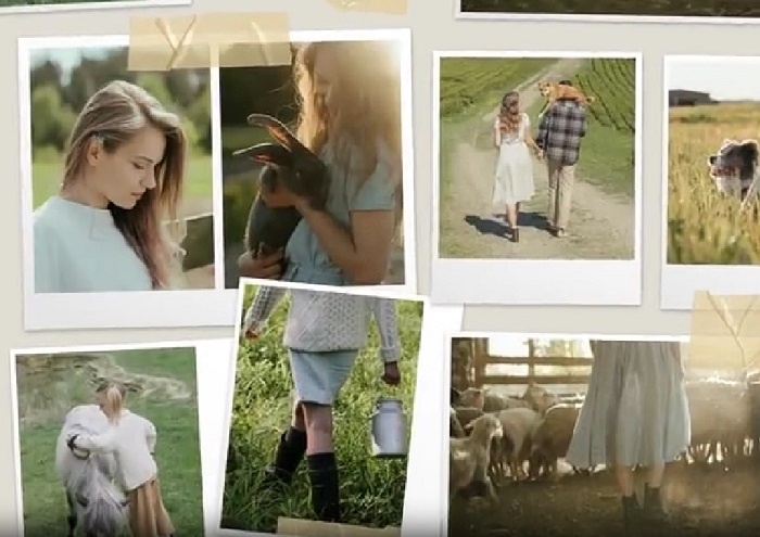 پروژه افتر افکت اسلایدشو کلاژ ویدئویی Photo Slideshow Collage Video